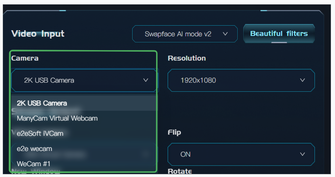 Use swapface for video chatting and live streaming on Windows PC! – Swapface